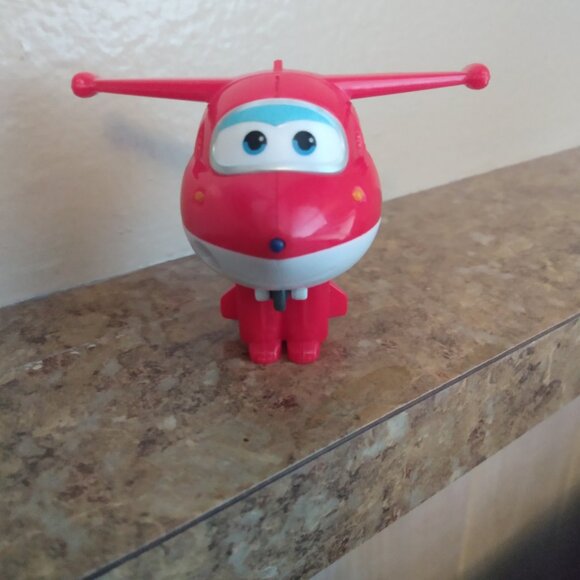 Toys | Super Wings Transforming Plane Jett 2 Inch Toy | Poshmark